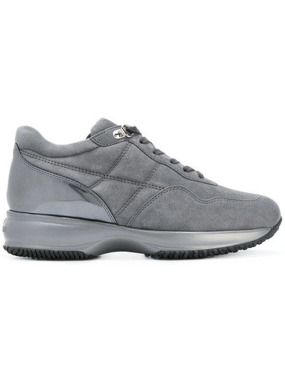 Hogan Interactive Sneakers In Grey | ModeSens