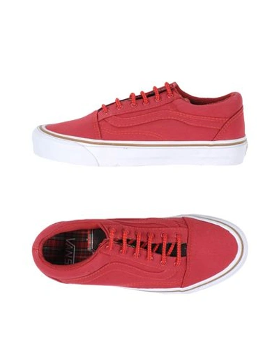 Vans Low-tops In Red | ModeSens