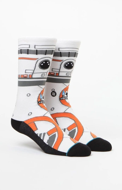 Stance X Disney Star Wars Thumbs Up Crew Socks In Orange | ModeSens