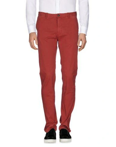Scotch & Soda Casual Pants In Brick Red | ModeSens