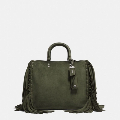Coach Rogue In Cervo Suede With Fringe | ModeSens