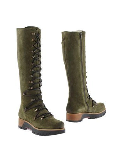 Manas Boots In Military Green | ModeSens