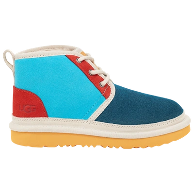 Ugg Kids Neumel Ii Water Resistant Chukka Boot In Blue orange blue ModeSens