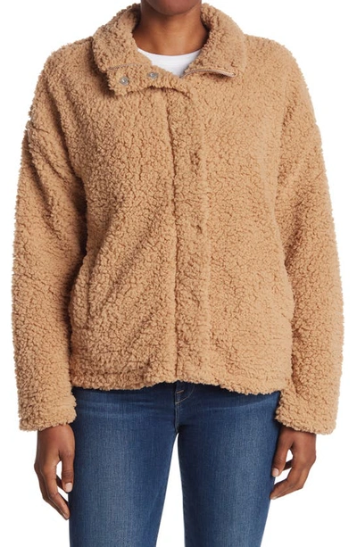 Thread & Supply Thread And Supply Wubby Faux Shearling Zip Jacket In ...