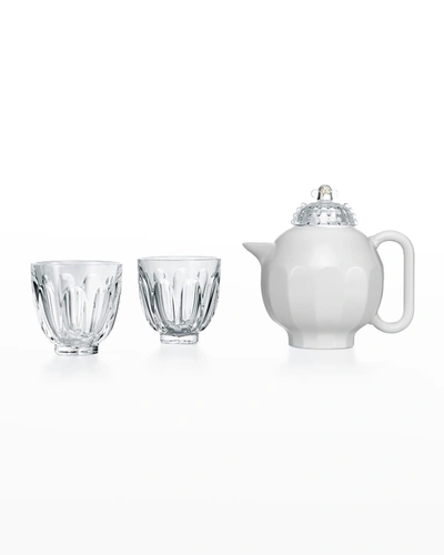 Baccarat Faunacrystopolis X Harcourt Teapot & 2-piece Tumbler Set In ...