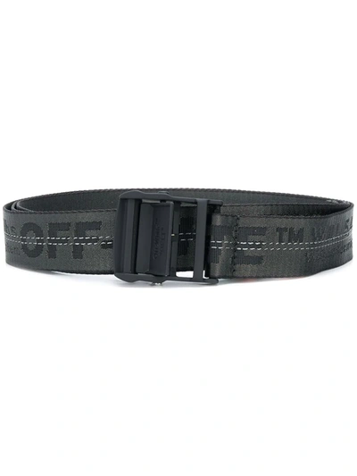 Off-white Logo Industrial Belt In Black | ModeSens