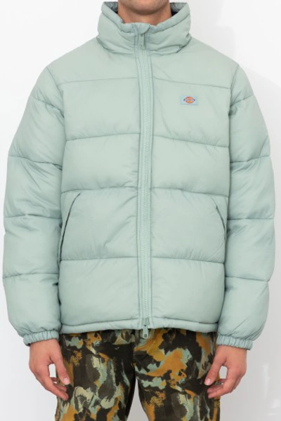 Dickies Waldenburg Puffer Jacket In Jade Green | ModeSens