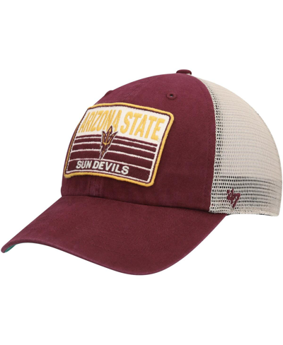 47 Brand Men's Maroon Arizona State Sun Devils Crawford Clean Up ...