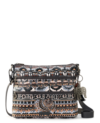 Sakroots Ecotwill Basic Crossbody In Gray One World | ModeSens