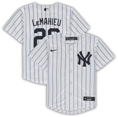Nike Kids' Preschool Dj Lemahieu White New York Yankees Home Replica ...