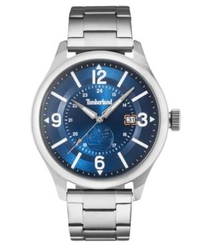 Timberland Men's Blake Stainless Steel Bracelet Watch 46mm In Silver ...