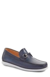 Magnanni Marbella Bit Loafer In Navy Suede | ModeSens