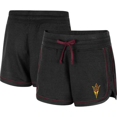 Colosseum Women's Heathered Black Arizona State Sun Devils Lil ...