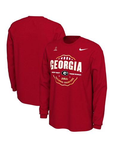 Nike Men's Red Georgia Bulldogs College Football Playoff 2021 National ...