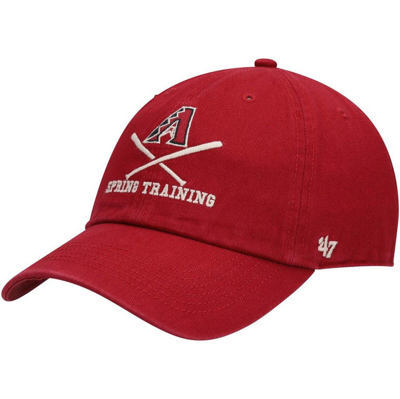 47 ' Red Arizona Diamondbacks 2022 Mlb Spring Training Cross Bone Clean ...