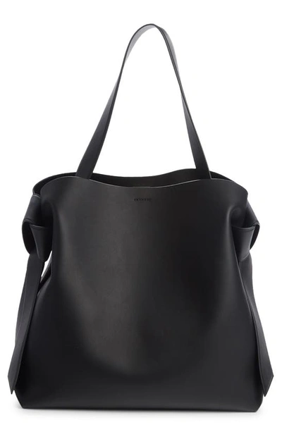 Acne Studios Musubi Leather Maxi Bag In Black | ModeSens Acne Studios Musubi Leather Maxi Bag In Black | ModeSens