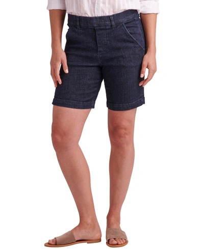 Jag Women's Maddie Mid Rise Super Stretch Twill Pull-on Shorts In ...