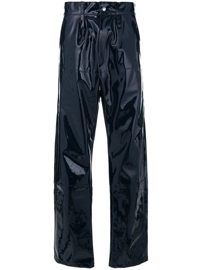 Gmbh Seam Pvc Pants In Navy | ModeSens