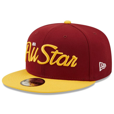 New Era Wine Cleveland Cavaliers 2022 Nba All-star Game Script 9fifty ...