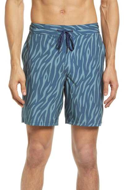 Fair Harbor The Ozone Swim Trunks In Blue | ModeSens