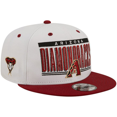 New Era White/black Arizona Diamondbacks Retro Title 9fifty Snapback ...