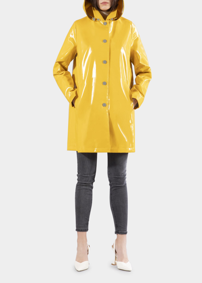 Jane Post Iconic Princess Slicker In White | ModeSens