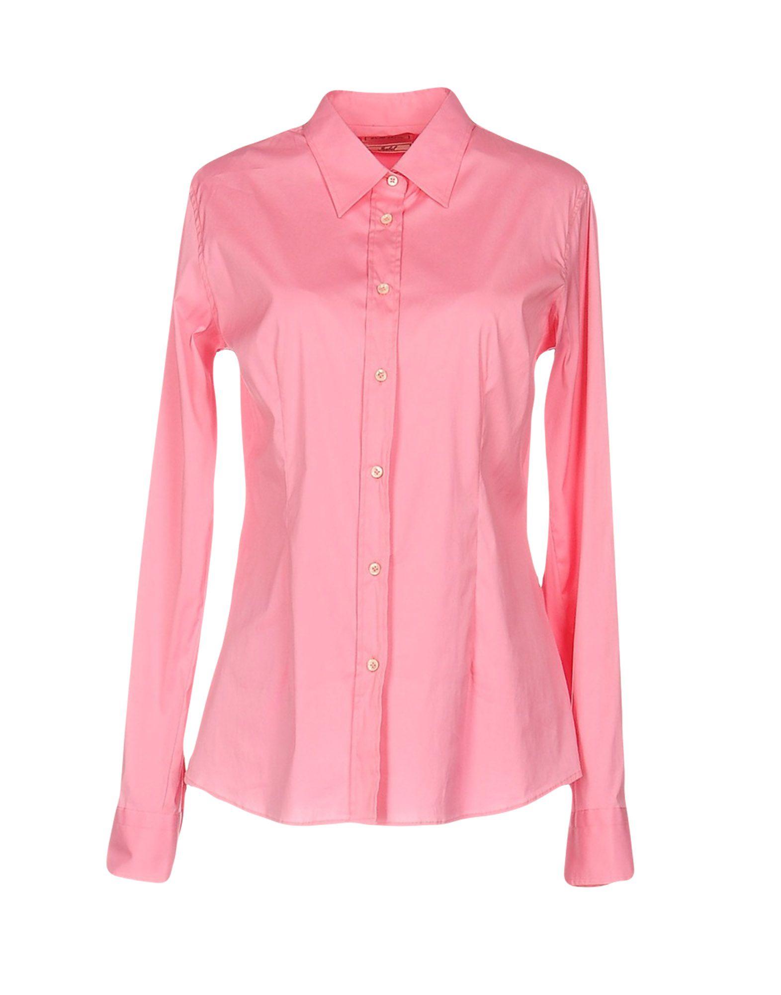 Mauro Grifoni Solid Color Shirts & Blouses In Pink | ModeSens