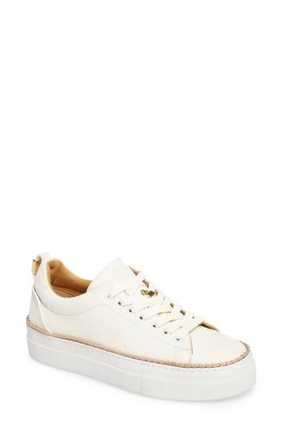 Buscemi Tennis Crepone Sneaker In Off White | ModeSens