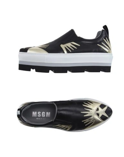 Msgm Sneakers In Black | ModeSens