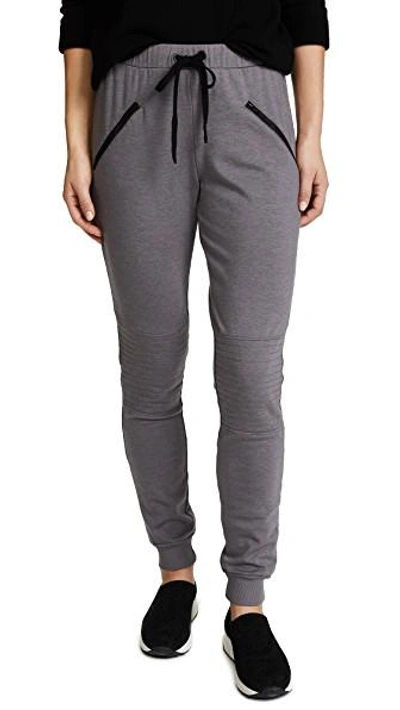 Bobi Plush Terry Sweatpants In Grey | ModeSens