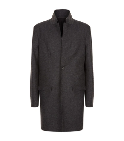 Allsaints Meka Coat In Grey | ModeSens
