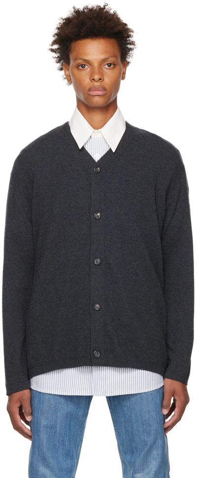 Our Legacy Virgin Wool Cardigan In Grey | ModeSens