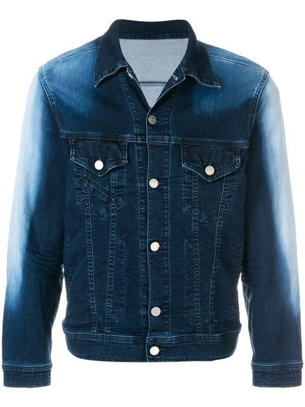 Diesel Robin Joggjeans Denim Jacket In Blue | ModeSens