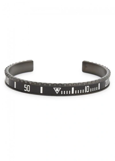 Speedometer Official Black Marine Steel Bracelet | ModeSens