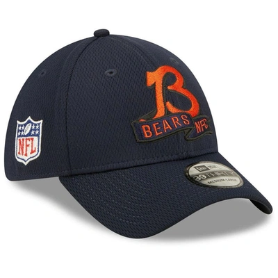 New Era Navy Chicago Bears 2022 Sideline 39thirty Coaches Flex Hat ...