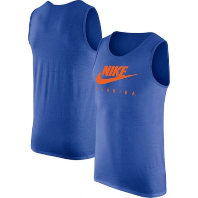 Nike Royal Florida Gators Futura Performance Scoop Neck Tank Top | ModeSens