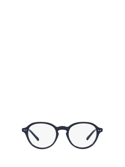 Polo Ralph Lauren Eyeglasses In Shiny Navy Blue | ModeSens