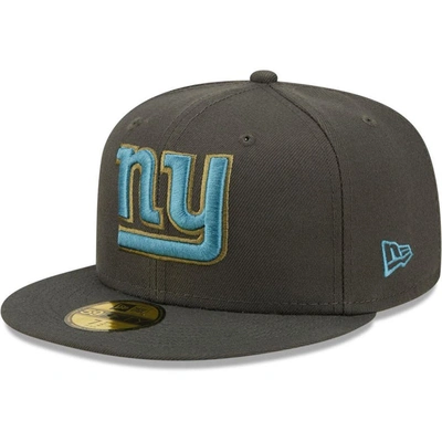 New Era Graphite New York Giants Multi Color Pack 59fifty Fitted Hat ...