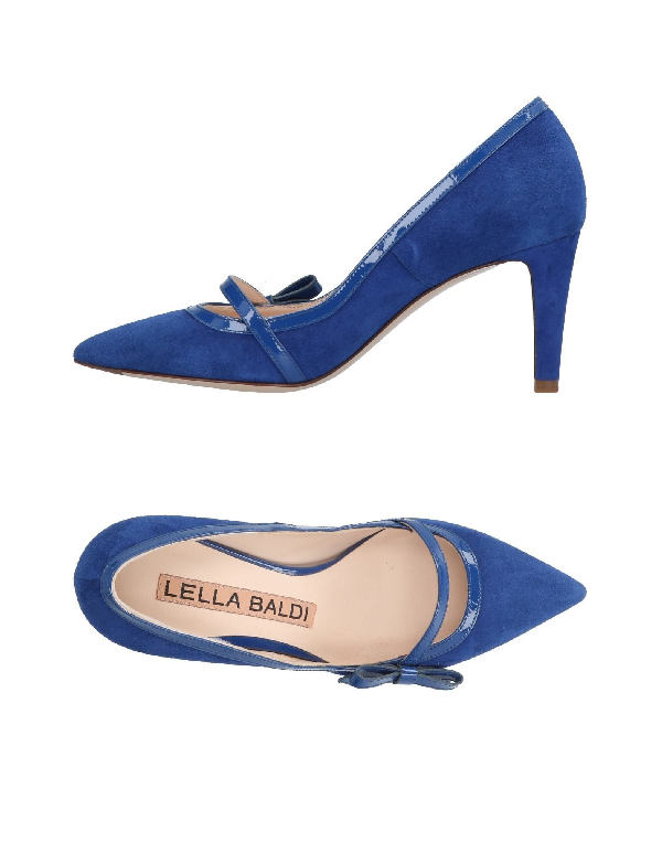 Lella Baldi Pump In Blue | ModeSens