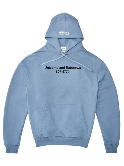 Vetements Unicorn And Rainbows Hooded Sweatshirt | ModeSens Vetements Unicorn And Rainbows Hooded Sweatshirt | ModeSens