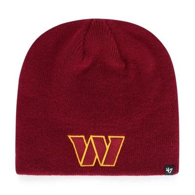 47 ' Burgundy Washington Commanders Primary Beanie | ModeSens