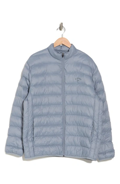 Callaway Golf Faux Down Puffer Jacket In Tradewinds | ModeSens