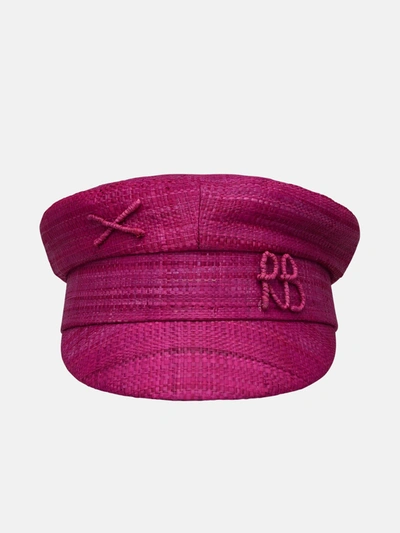 Ruslan Baginskiy Fuchsia Baker Boy Hat In Pink | ModeSens