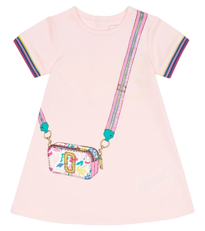 Marc Jacobs Girls Pale Pink Cotton Dress | ModeSens
