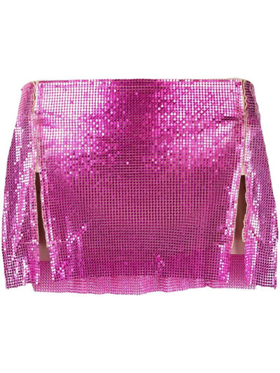 Poster Girl Mia Micro Skirt In Fuchsia | ModeSens