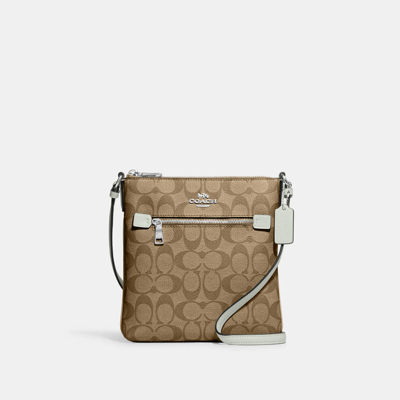 Coach Outlet Mini Rowan File Bag In Signature Canvas In Multi | ModeSens