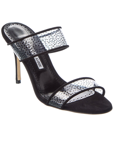 Manolo Blahnik Heeled Sandals Woman In Black | ModeSens