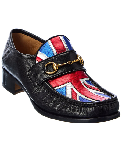 Gucci Horsebit Leather Loafer In Black | ModeSens