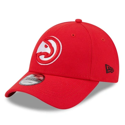New Era Red Atlanta Hawks The League 9forty Adjustable Hat | ModeSens