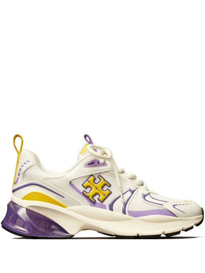 Tory Burch Good Luck Tech Trainer In Purple | ModeSens